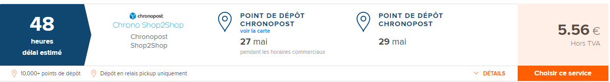 Chronopost – Packlink Centre d´aide